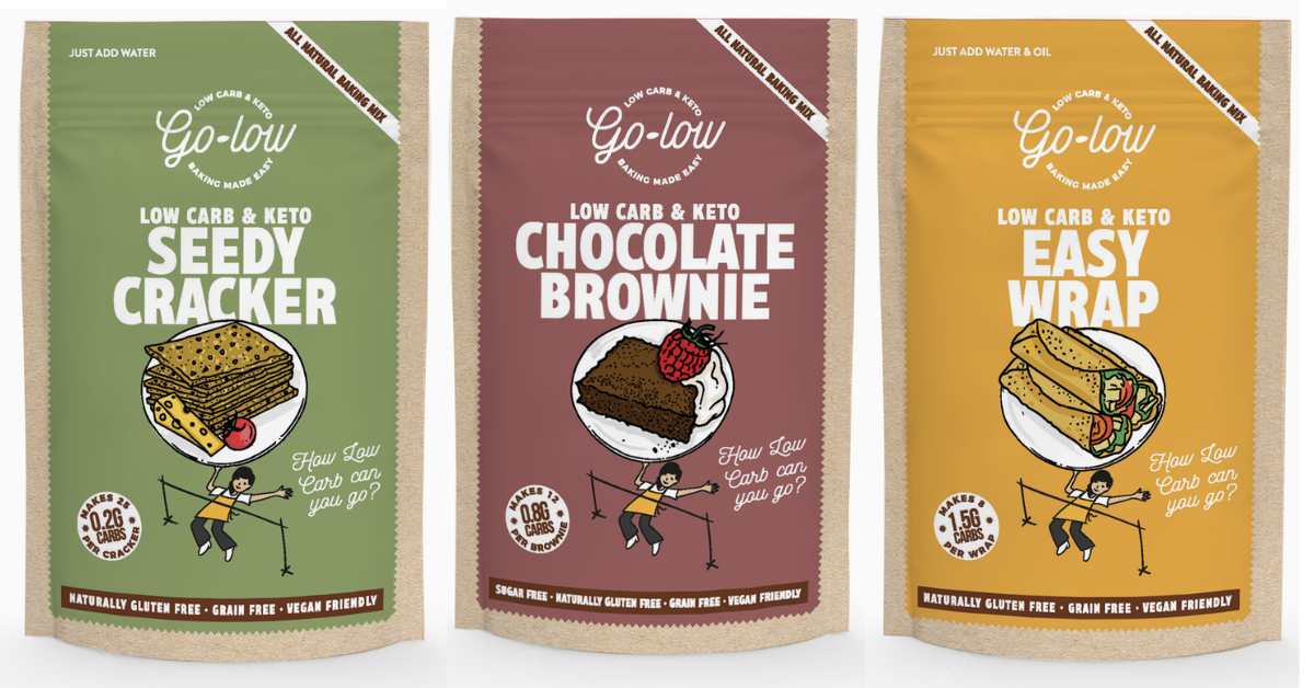 Award Winning Low Carb & Keto Baking Mixes– Go-low Baking